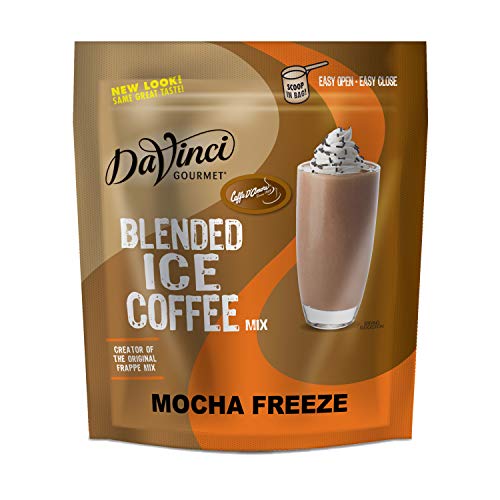 DaVinci Gourmet Mocha Freeze Blended Iced Coffee Mix, 3 Pound (Pack of 1)