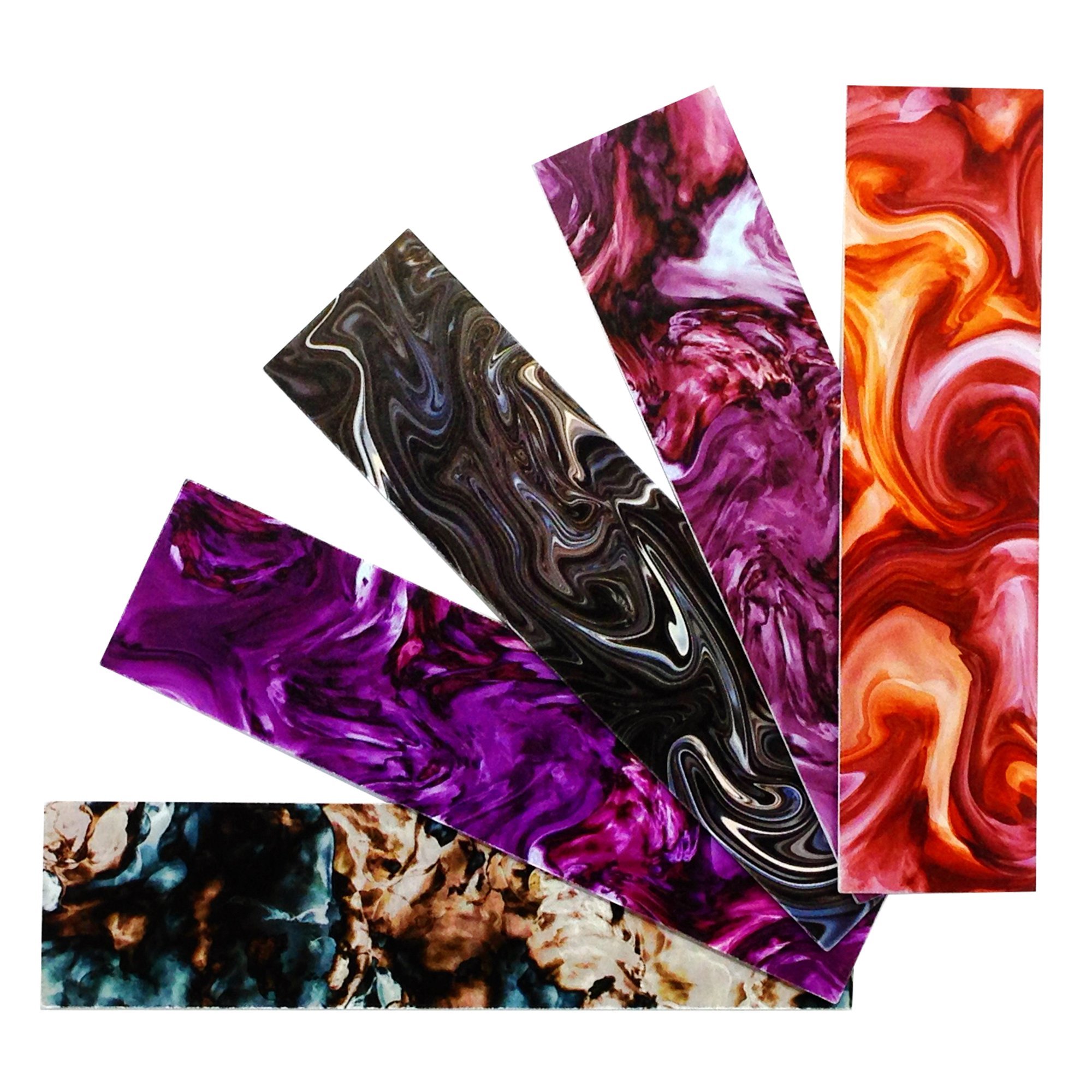 Pick-a-Palooza Guitar Pick Pack Custom Strips For Your Guitar Pick Maker - Great Variety Of Strips For Making Guitar Picks With Any Pick Punch - Pearloid