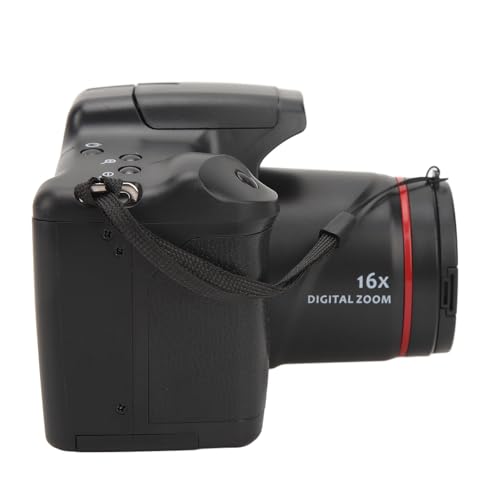 Digital Camera, 1080P Camera with 16X Digital Zoom, Portable Mini Rechargeable Camera, Gifts for Students Teens Adults Girls Boys, Camera for vlog