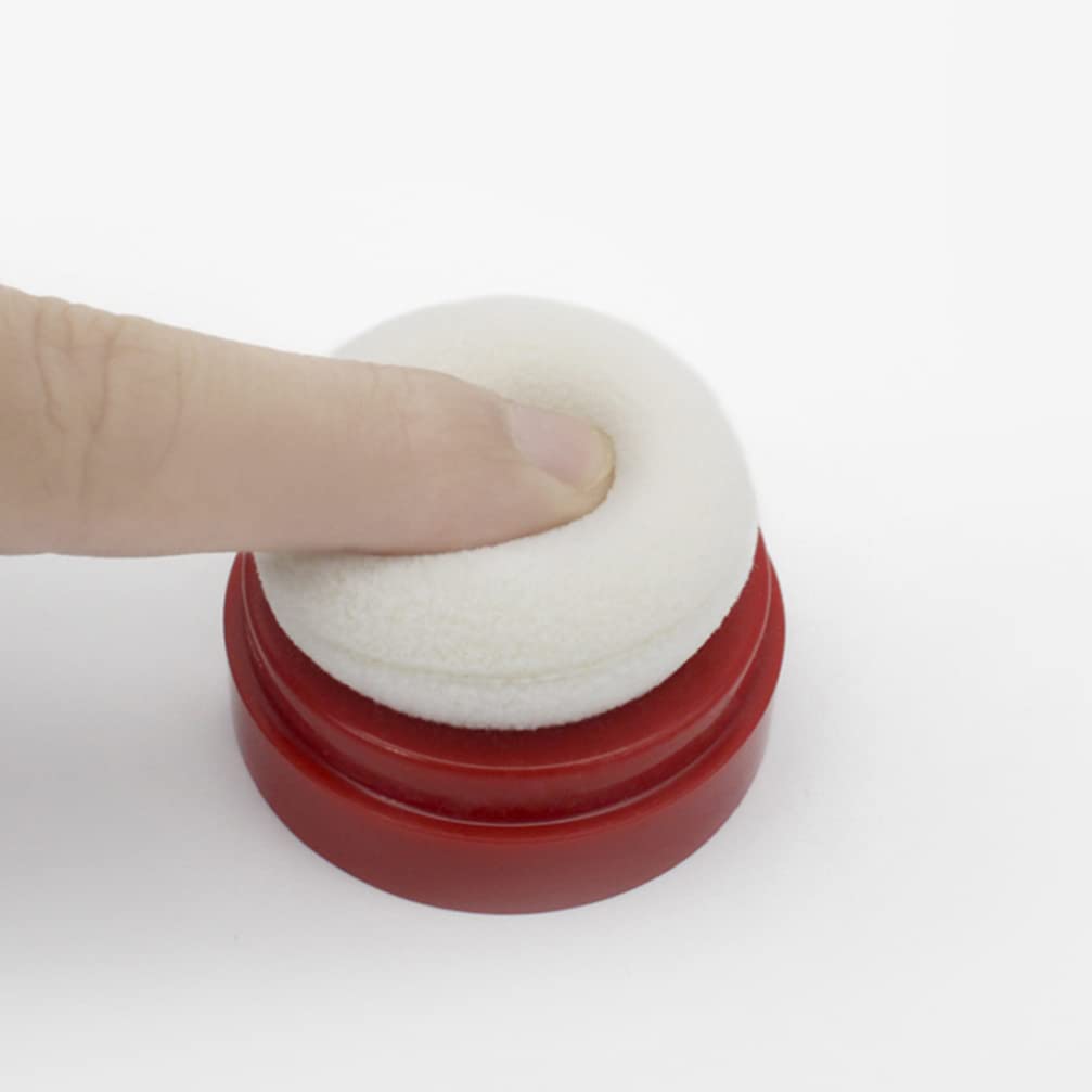 Empty Makeup Powder Container with Puff Reusable Plastic Loose Powder Case Refillable Powder Bottle Jars for Home Outdoor, 1Pc
