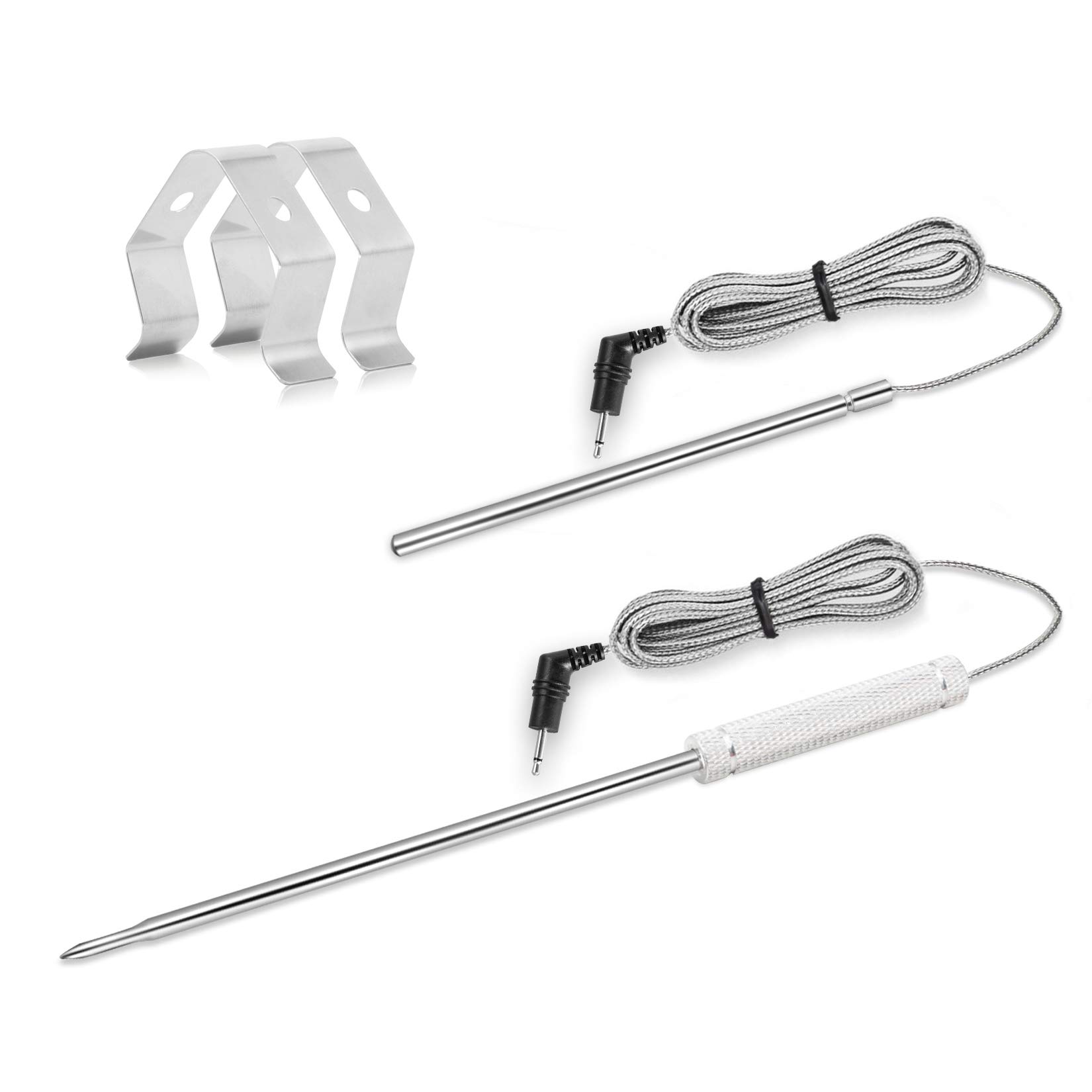 Digital Meat Thermometer Temperature Probes Replacement Compatible with Thermopro TP08S TP20 TP25 TP17 TP16 TP10 TP09 TP08 TP-08S TP-07 TP06S TP04