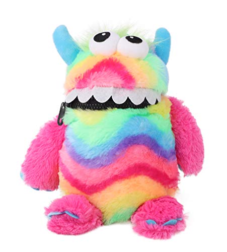 ToylandÂŽ 9" (23cm) Rainbow Colour Worry Monster Plush Soft Toy - Loves Eating Your Worries
