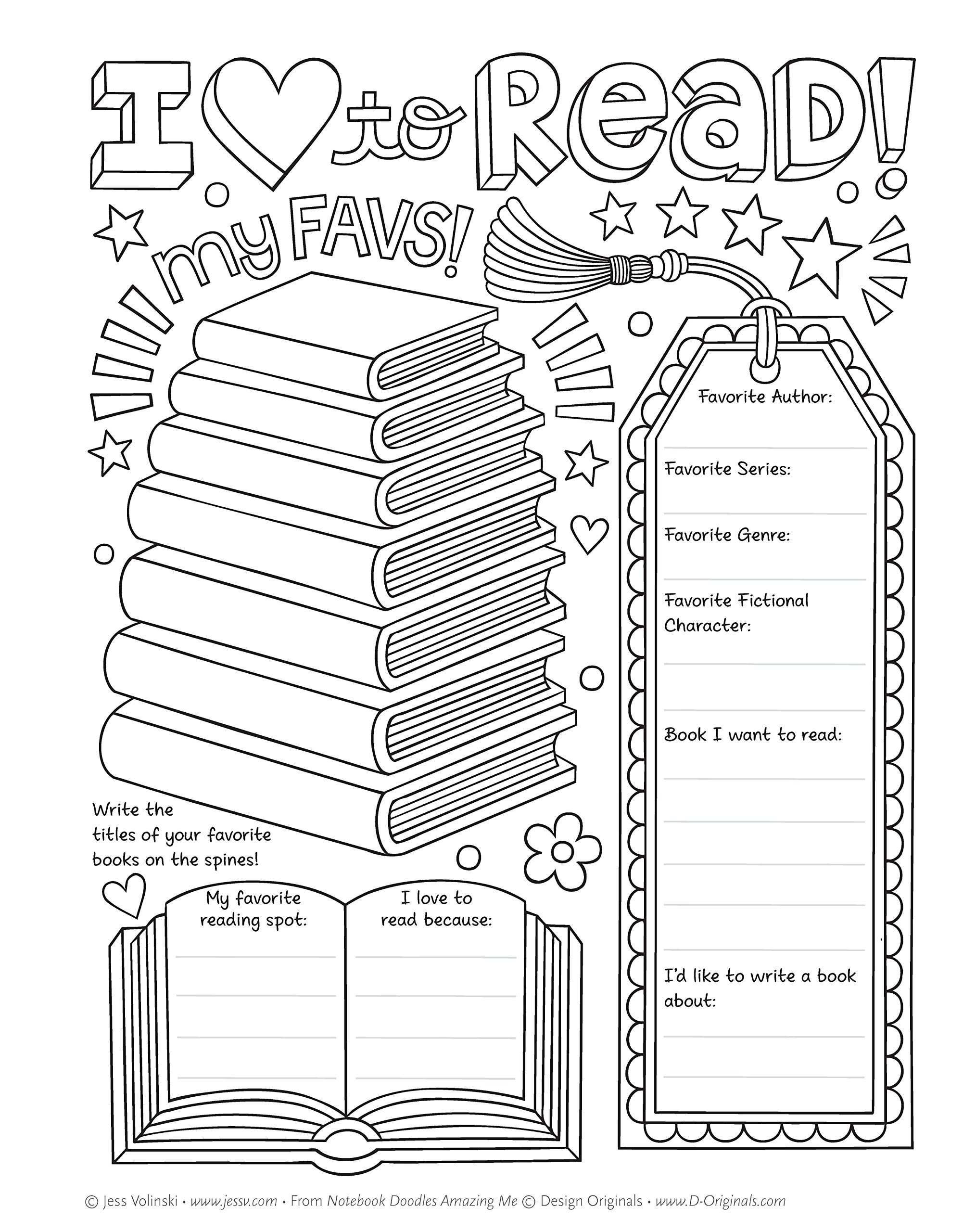 Notebook Doodles Amazing Me!: Coloring & Activity Book (Design Originals) 32 Inspiring Designs; Beginner-Friendly Empowering Art Activities for Tweens, on High-Quality Extra-Thick Perforated Paper