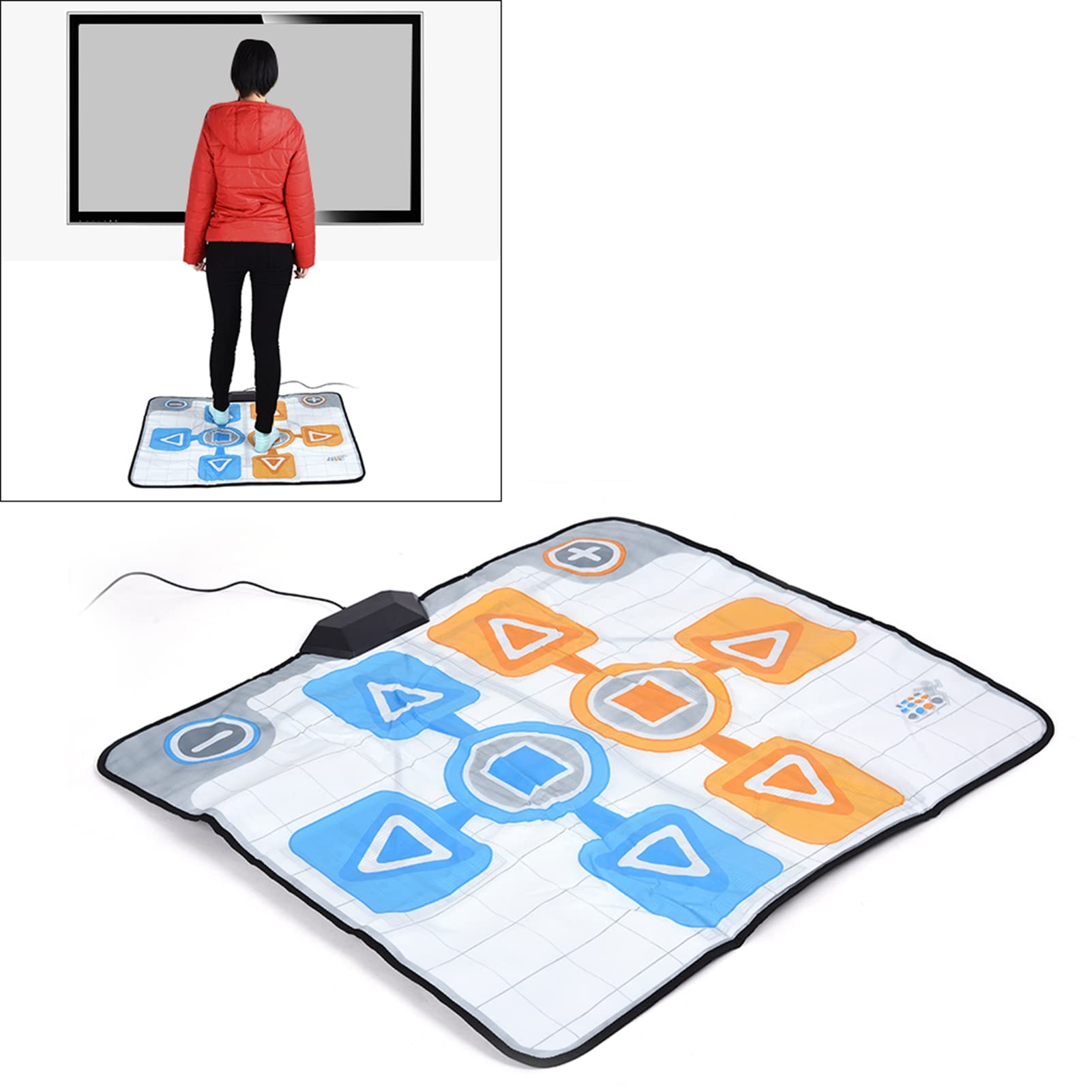 FAIHTS Double Non-Slip Dance mat for Console Games
