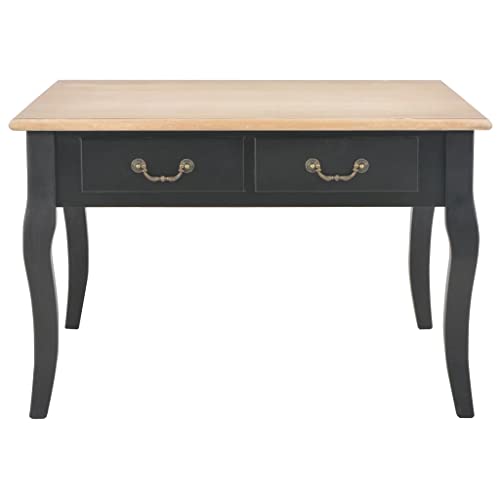 Center Table Modern Coffee Table Side End Table Coffee Table Black 31.5"x31.5"x19.7" Woodfor Living Room,Home,Office,Living Meeting Room