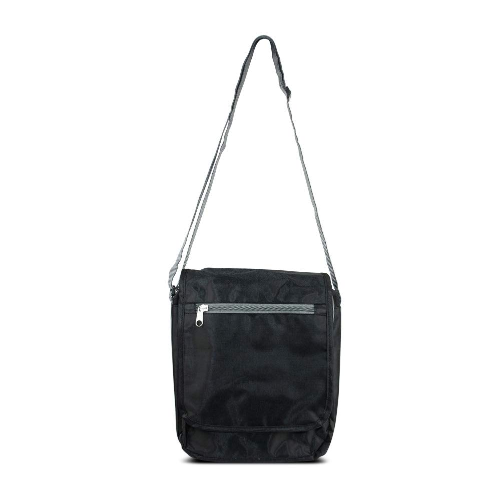 Travelon Triplogic Slim CrossBody Shoulder Bag (Black)