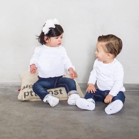 Feetje Baby Boy Girl Regular Jeans,Little Kid Stylish Back Pocket Denim Pants