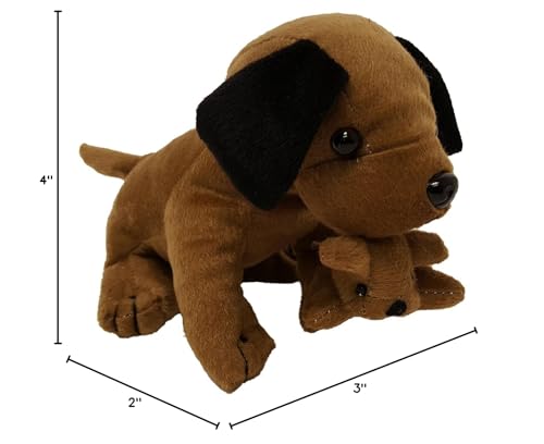 Plush Dogs and Cats Holding Their Babies (12 Dogs Holding Puppies)
