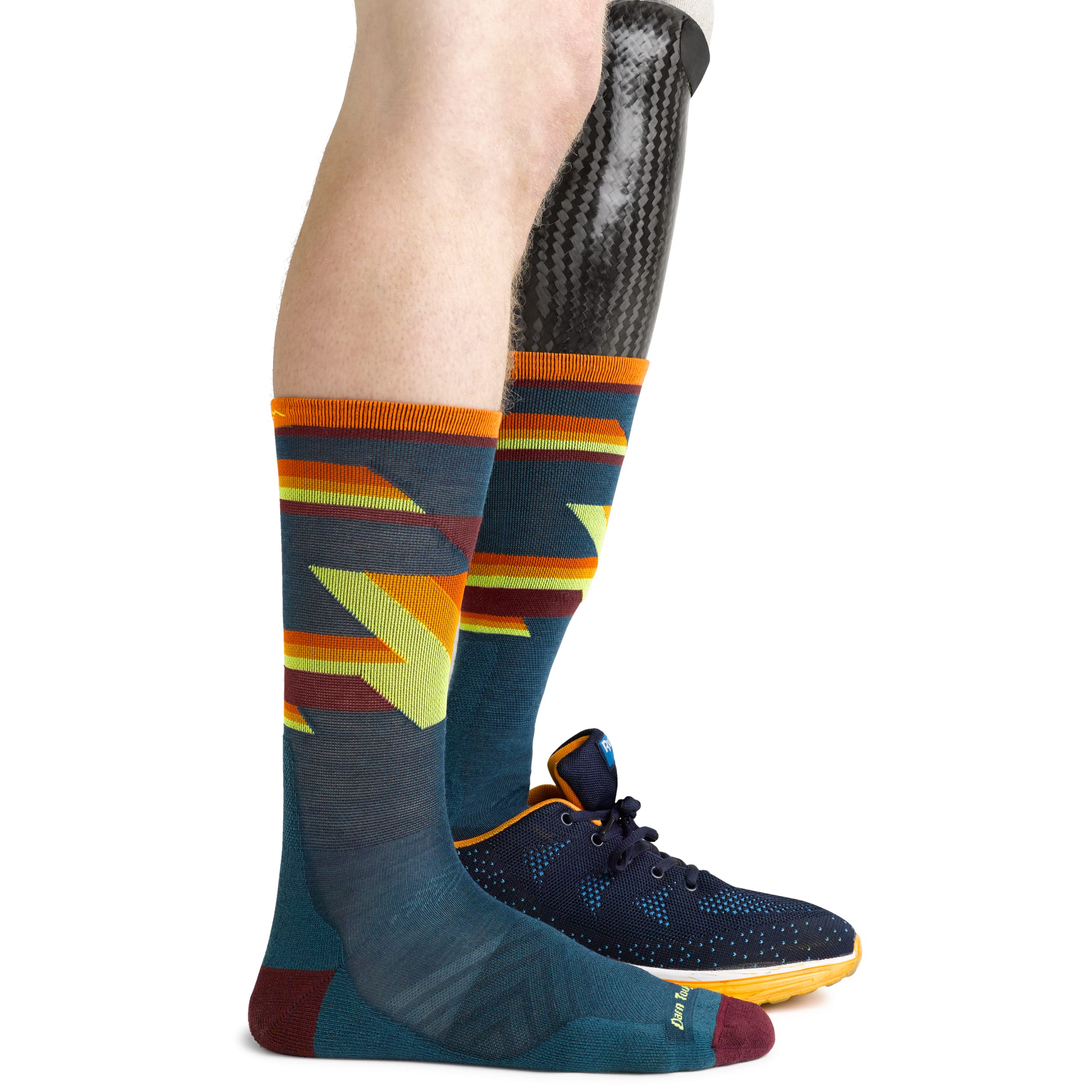 Darn Tough Bolt Micro Crew Ultra-Lightweight Sock with Cushion - Men's Dark Teal Large