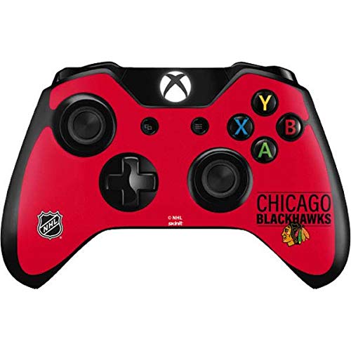 Skinit Decal Gaming Skin Compatible with Xbox One Controller - Officially Licensed NHL Chicago Blackhawks Lineup Design