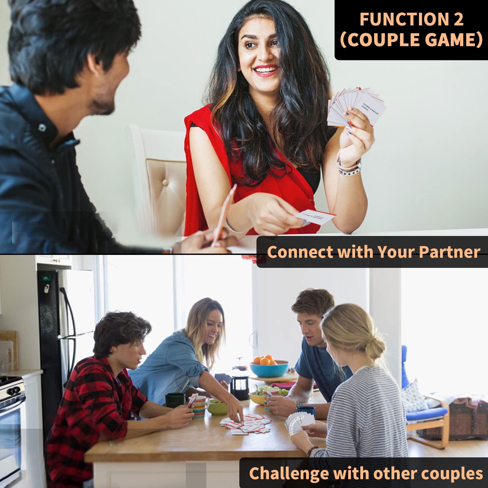 POSHTAIL 140 Adventure Challenge Couples Scratch Off Cards, Date Deck Scratch Off Posters for Couple