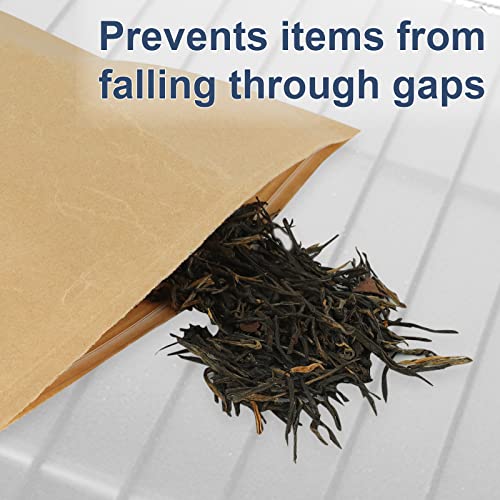 Shelf Liners for Wire Shelving - Wire Rack Pantry Shelf Liner - Set of 4-14 X 36 Inch - Plastic Shelf Mats for Wire Shelves