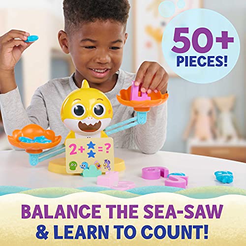 WowWee Baby Shark's Big Show! Sea-Saw-Counting Game β Educational Toy for Toddlers β Kids Math Toys