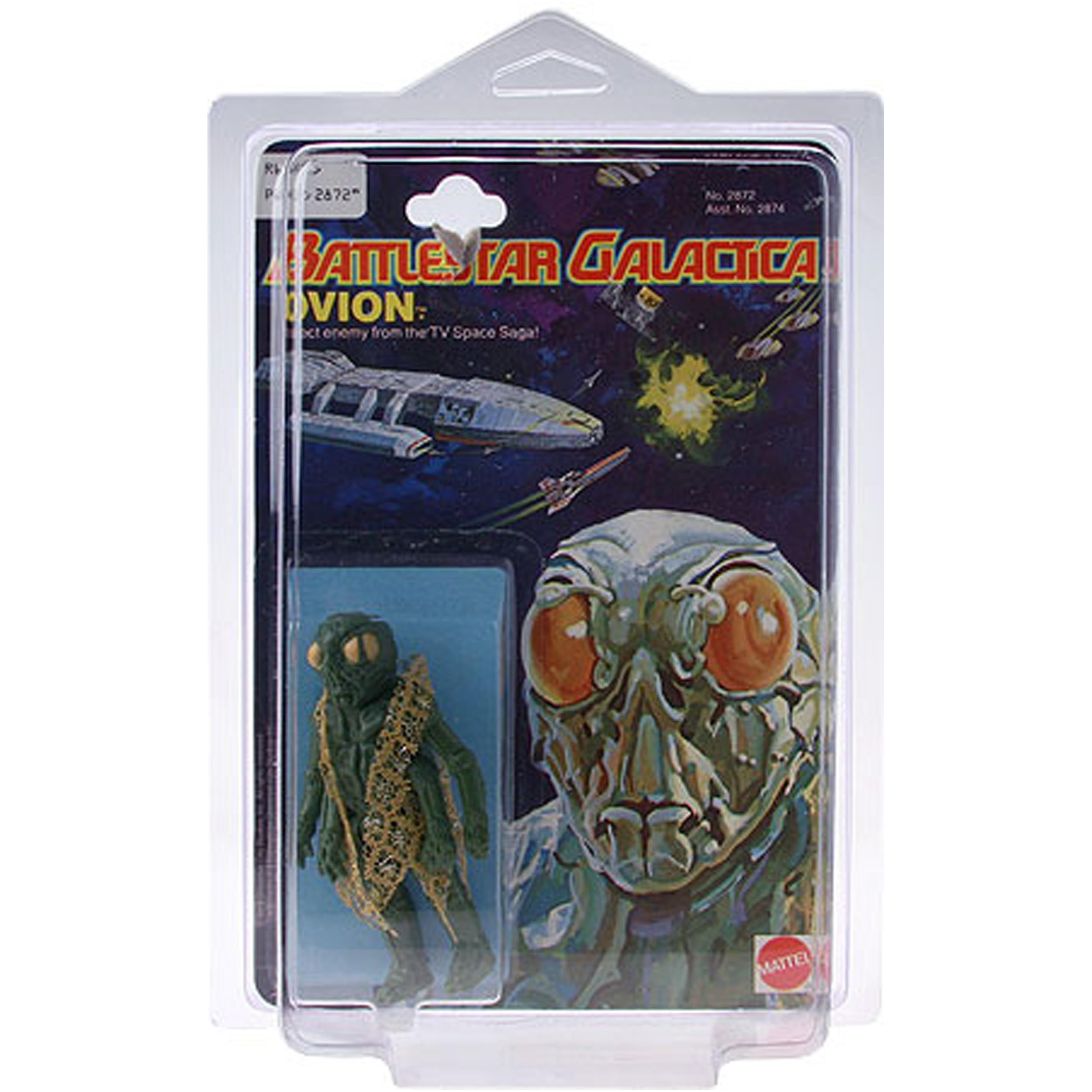 Protech STAR1 Star Case Storage / Display for Vintage and Modern Standard Style Star Wars Carded Figure, 6" W x 9" H x 2" D, 3-Pack