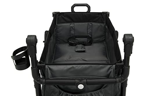 Delta Children Adventure Stroller Wagon, Grey/Black