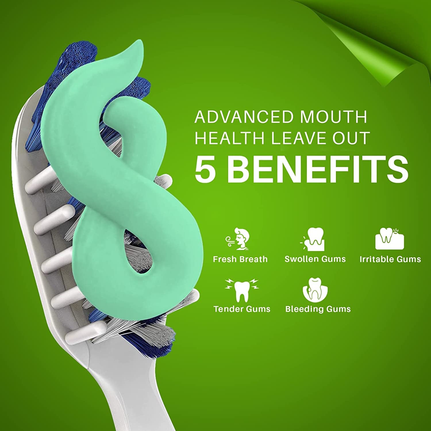 Organic Neem Complete Oral Care-Fluoride Free- 5 in 1 Toothpaste