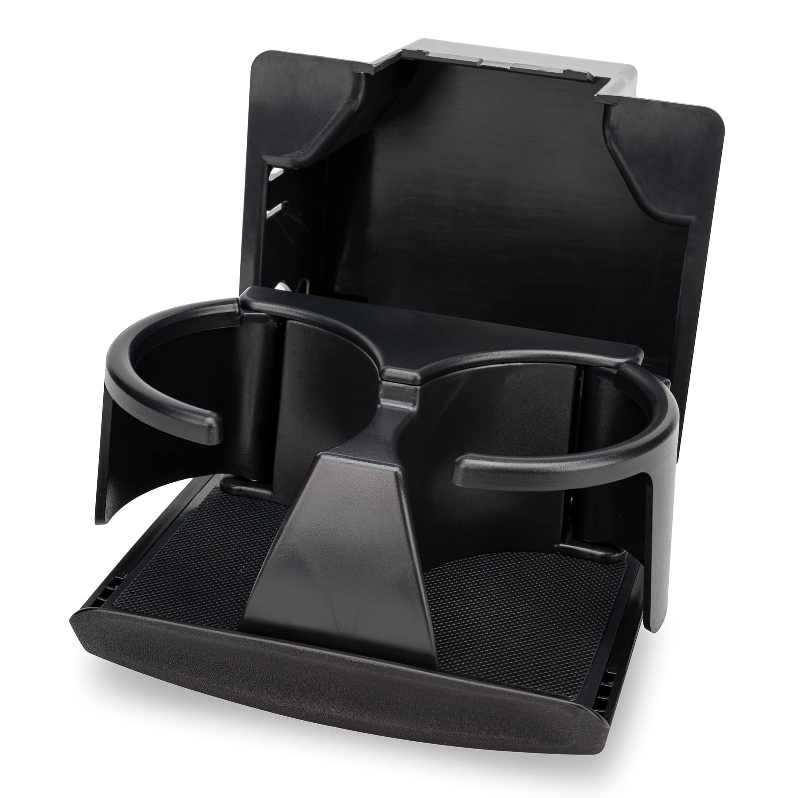 Center Console Cup Holder Insert Compatible with Nissan Titan 2004 2005 2006 2007 2008 2009 2010 2011 2012 2013 2014 2015 Replace 96967-9FD0B 969679FD0B(Black)