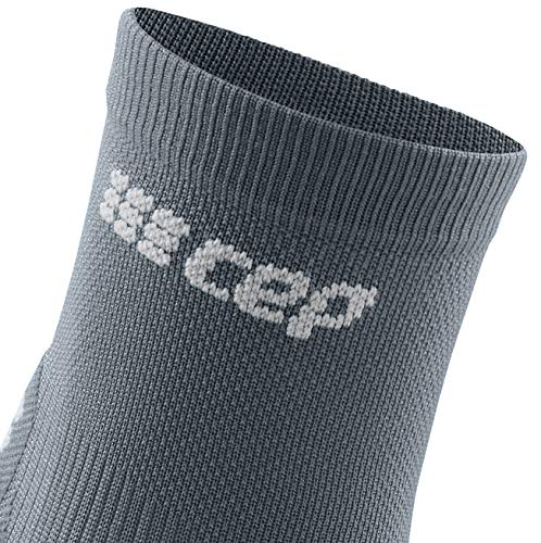 CEP ultralight short socks, grey/light grey, women III