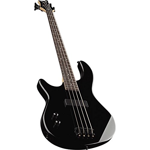 Dean E09 Bass Guitar, Left Handed - Classic Black