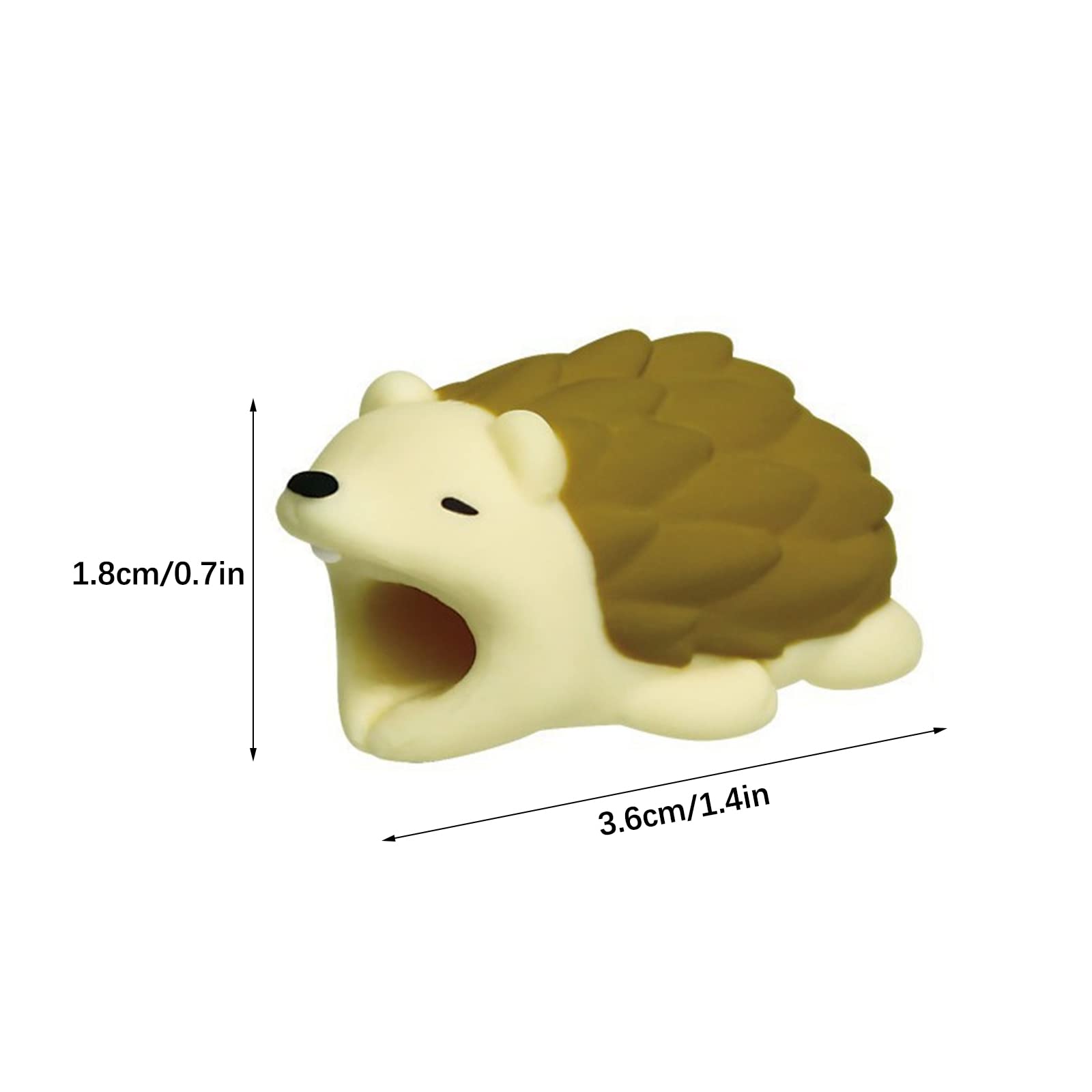 Flueyer PRTECY 25 Pcs Cute Cable Protector Animals Charger Protector Set Phone Charger Cable Bites USB Charger Cord Protector for Most Cellphone and Tablet
