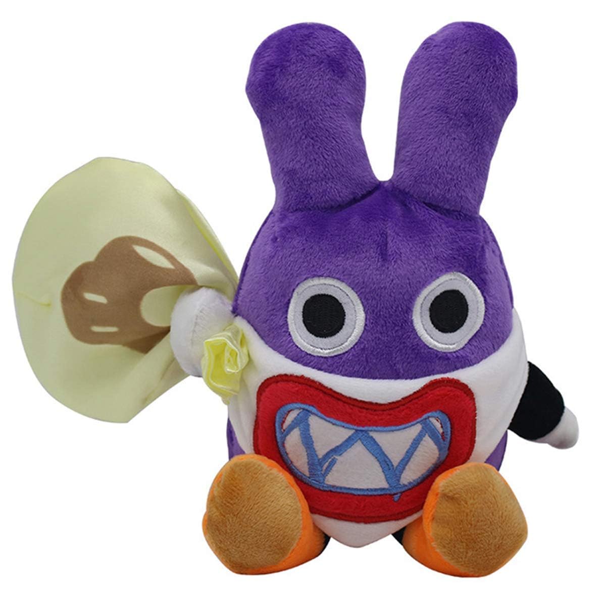 YIYO Mario Bros, U Nabbit Purple Rabbit Plush Toy Stuffed Animal Figure, 8.7 inch