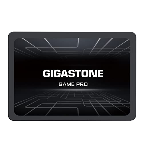 Gigastone Game Pro 1TB SSD SATA III 6Gb/s. 3D NAND 2.5" Internal Solid State Drive, Read up to 540MB/s. Compatible with PS4, PC, Desktop and Laptop, 2.5 inch 7mm (0.28β)