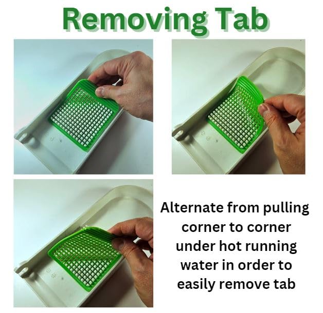 Onion Chopper Cleaning Tool - Easy Lift Tab - for Vidalia & Progressive Onion Choppers