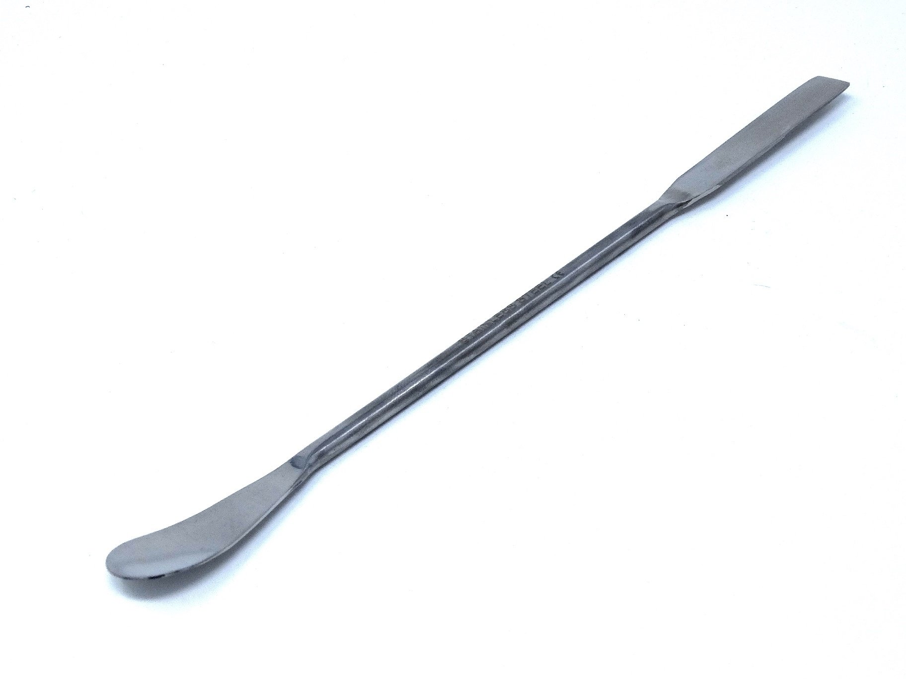 IMS IMS-Sqsp-7 Stainless Steel Lab Micro Spatula Flat Square/Spoon Ends 7" Length
