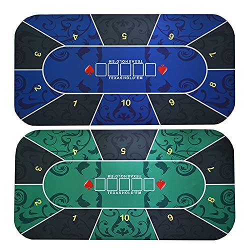 Felt Poker Tablecloth Texas Poker Tablecloth Casino Poker Set Board Game Mat Table Mat Home Gaming Desk Pad Poker Accessory