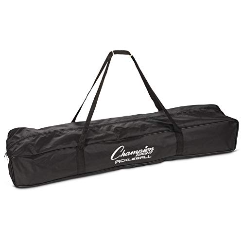 Champion Sports Portable Pickleball Net: Regulation Size Pickle Ball Net System - Easy Assembly Pickleball Nets with Carry Bag - 22β Wide x 36β Tall