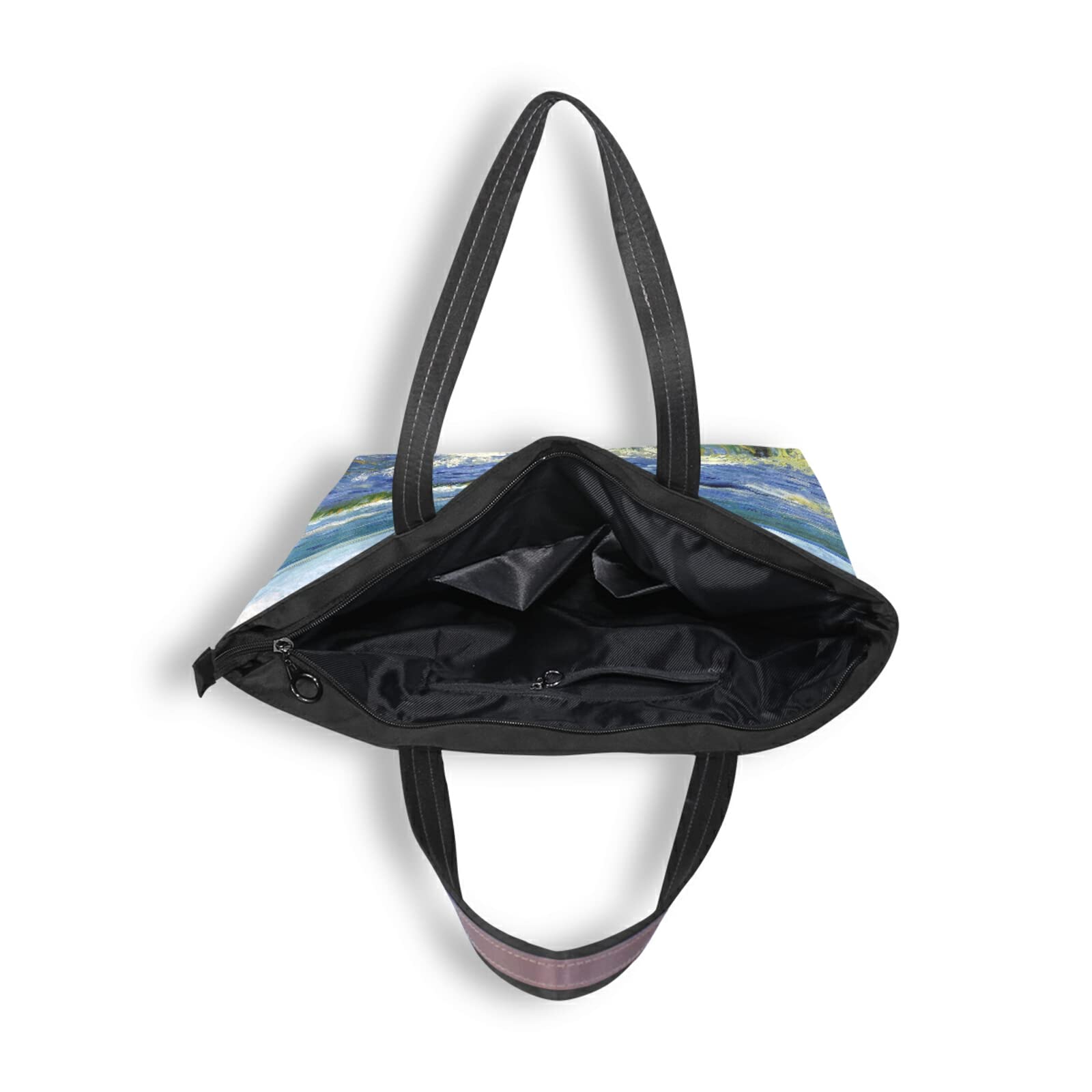 Women's Tote Shoulder Bag Monet Sailboat Sea Top Handle Bag Handbag