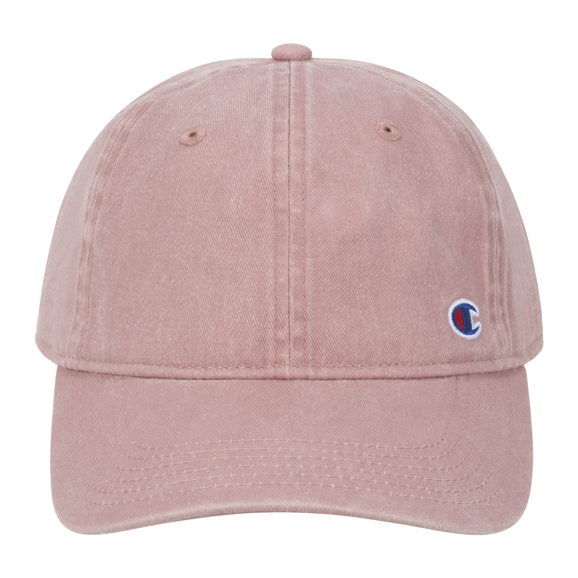 Champion unisex adult Spectrum Washed Dad Adjustable Baseball Cap, Pink Beige, One Size US