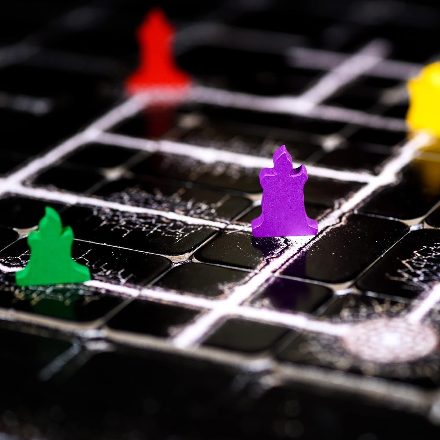 The Night Cage by Smirk and Dagger, a Spooky Cooperative Strategy Game, 1-5 Players Lost in a Dark Maze with only a Candle, Fun Horror Themed Tile Laying and Perfect for Game Night, Adults, Teens 14+
