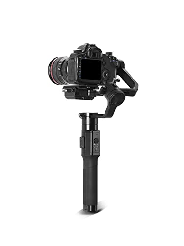 DONCK Action Camera Stabilizer SLR Stabilizer Camera Shooting Follow Focus Three-axis Anti-Shake Handheld Gyroscope for Outdoor Video Recording