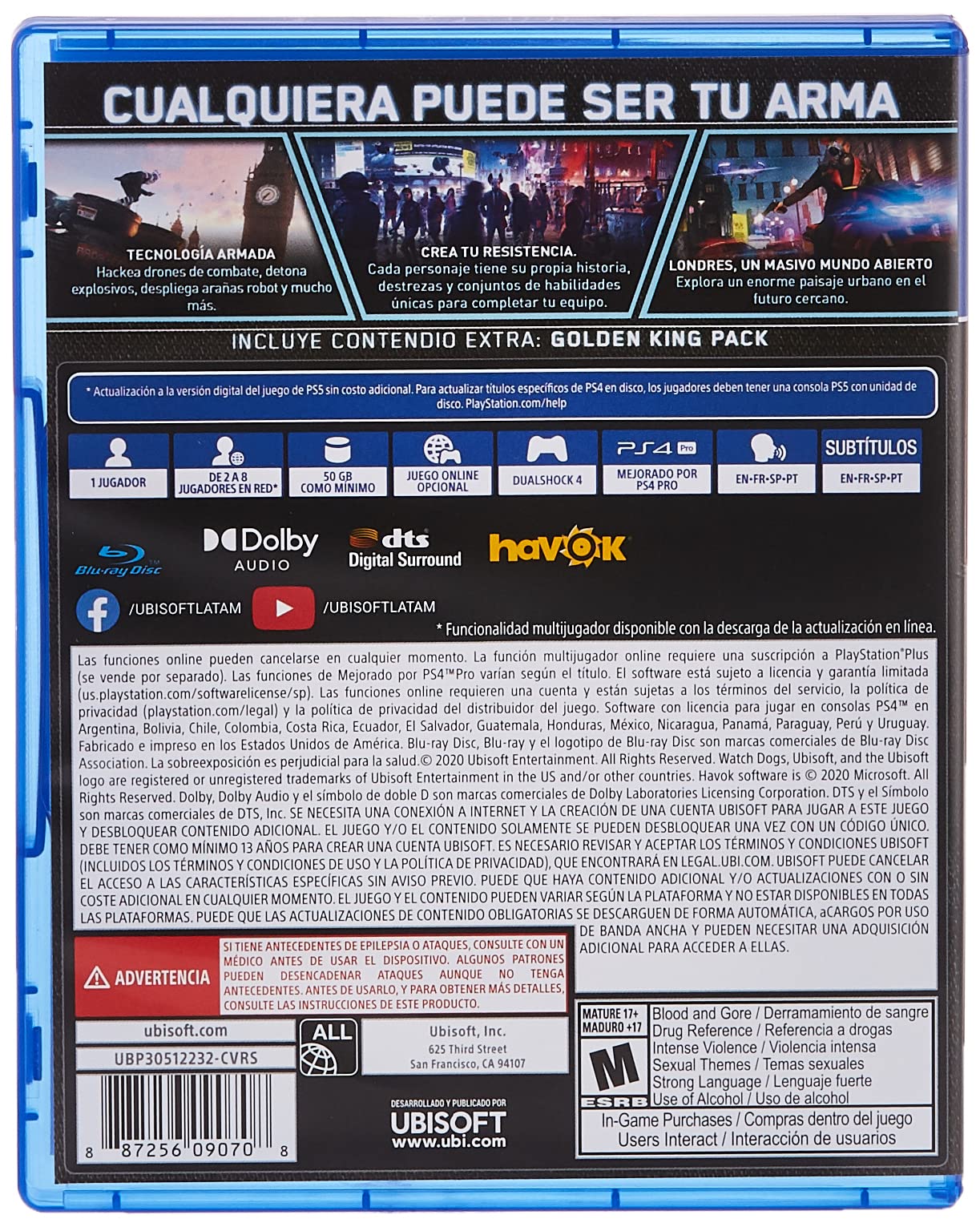 Watch Dogs: Legion PS4