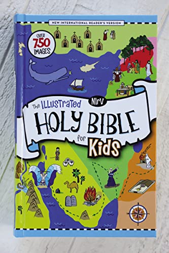 NIrV, The Illustrated Holy Bible for Kids, Hardcover, Full Color, Comfort Print: Over 750 Images