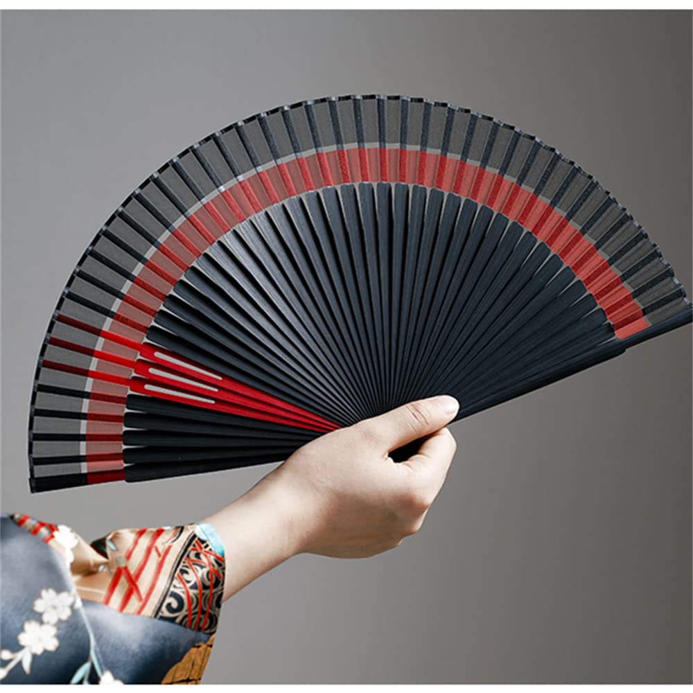 DOUYA Silk Ancient Fan Fan Chinese Craft Fan Hanfu Dance Fan Gift Fan Summer Cool Folding Fan (1)