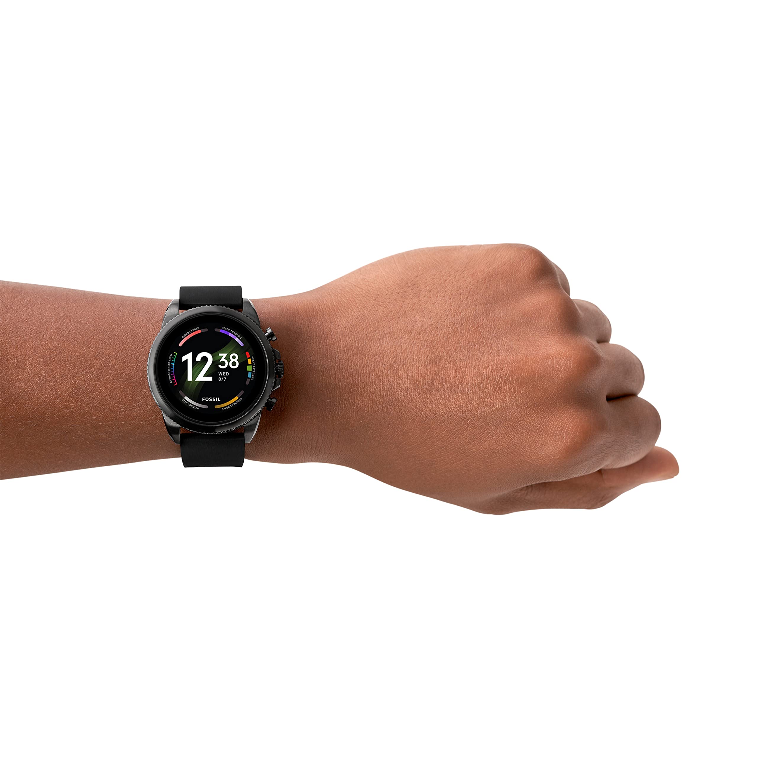 Fossil Gen 6 Men's 44mm Touchscreen GPS and Activity Smartwatch with Signature Series Charger Bundle