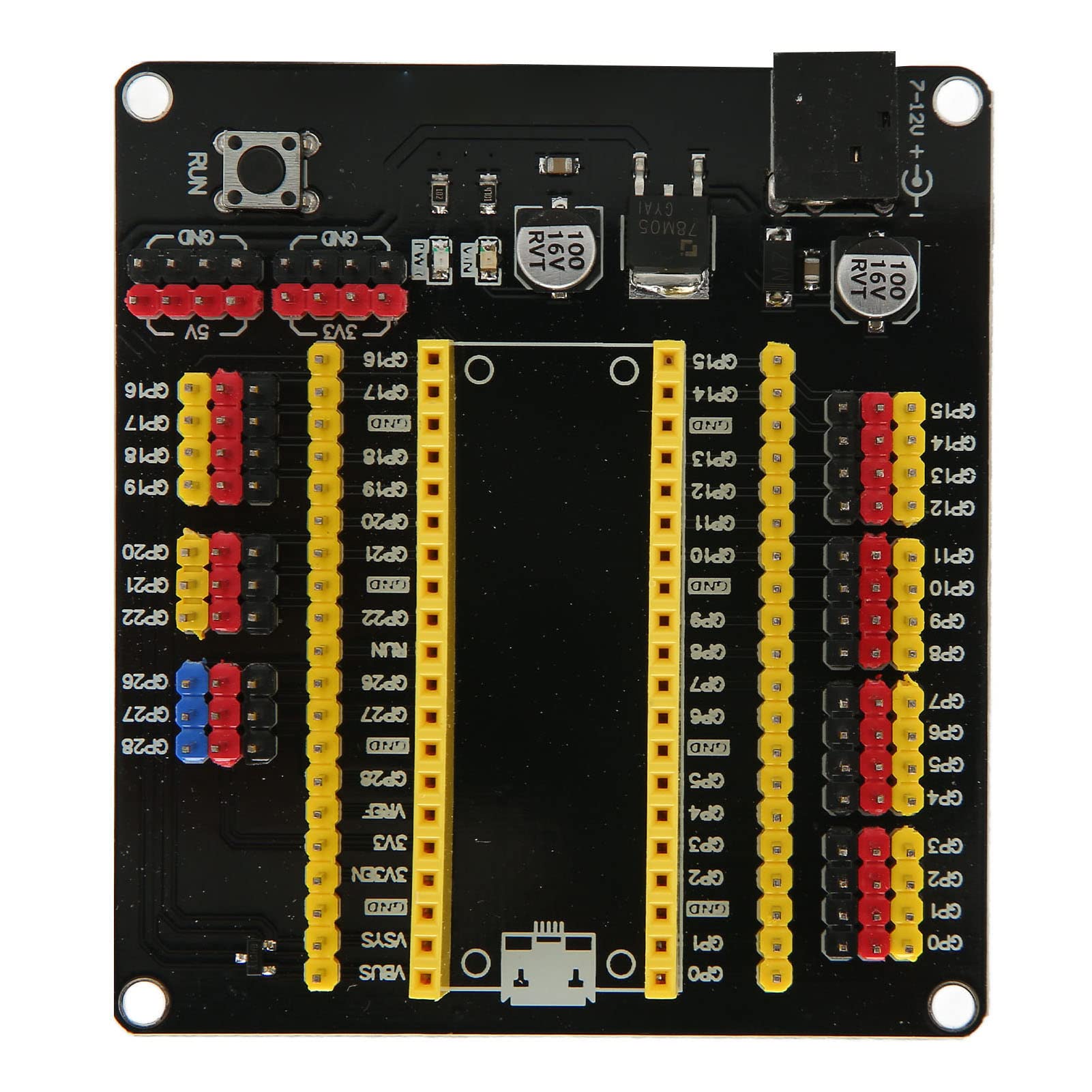 FOTABPYTI Board, Quick Connection Expansion Board Stable for Wearable Devices