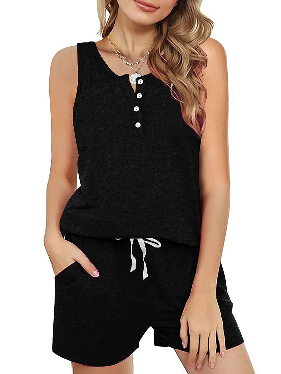 Dofaoo Biker Short Sets Women 2 Piece Outfits Summer Womens Loungewear Set Purplered XXL