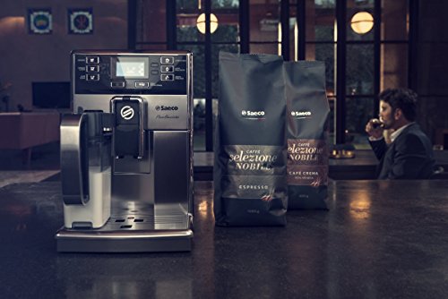 Saeco PicoBaristo Super Automatic Espresso Machine, 1.8 L, Stainless Steel, HD8927/47
