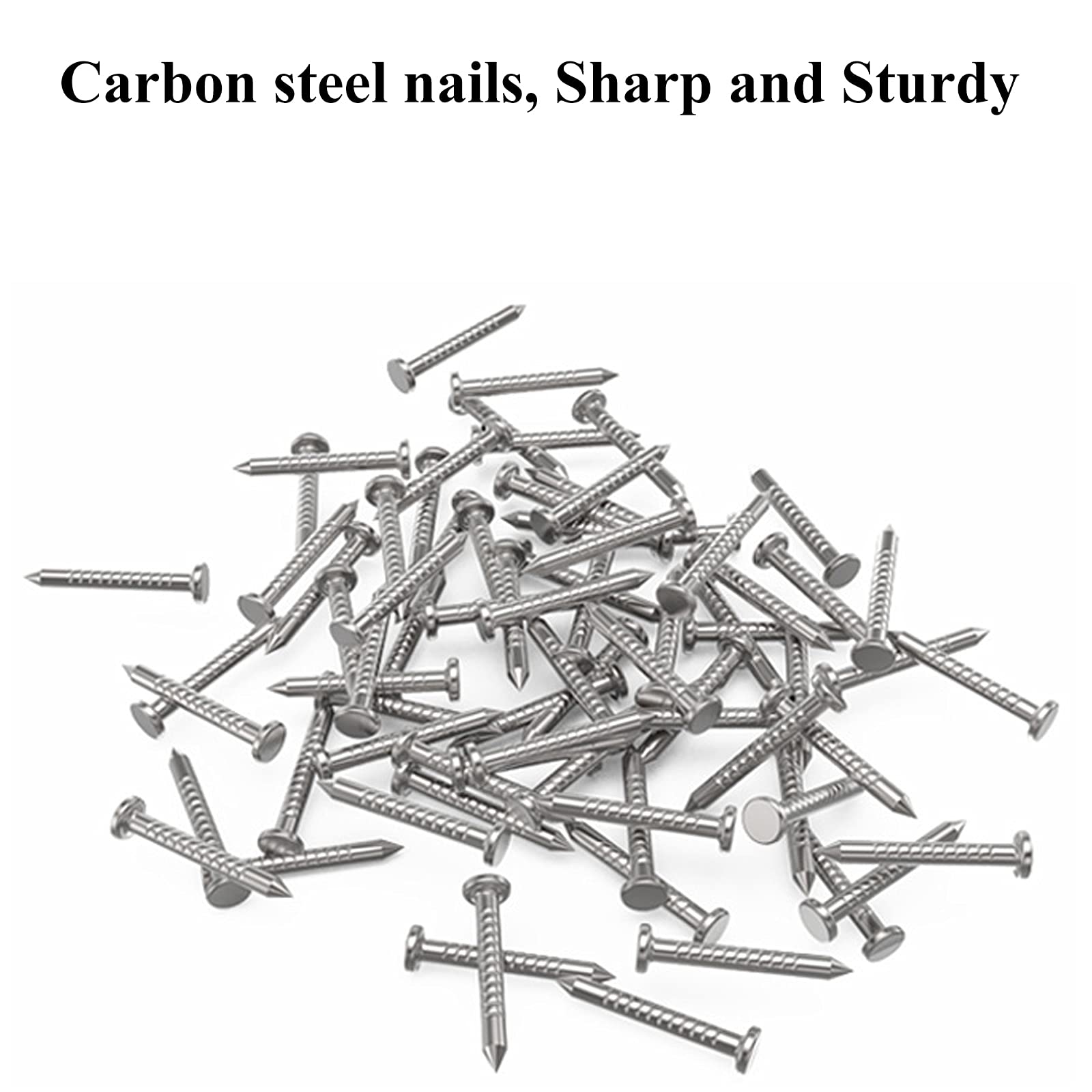 Ethernet Cable Clips 200pcs 8mm White Single Coaxial Cable Clamps with Nail for CAT5, CAT6, CAT7 Flat Wire