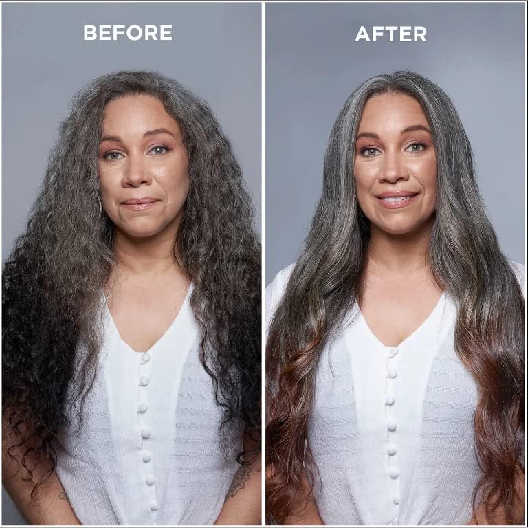 Go Gray Treatment System (Remove), 1 Application, Revitalizing Treatment Hair Color Remover Gradually Removes Hair Dye to Reveal Gray & Silver