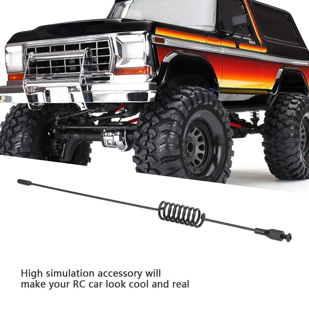 RC Car Antenna, Remote Control Crawler Simulation Antenna for Traxxas -4 RC Vehicle Decoration Parts(195mm / 7.68inch)