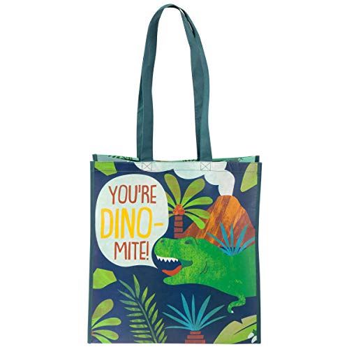 Stephen Joseph, Large Recycled Gift Bag with Handles, Kids, Reusable, Birthday Party Gift Bag, Shopping Bag