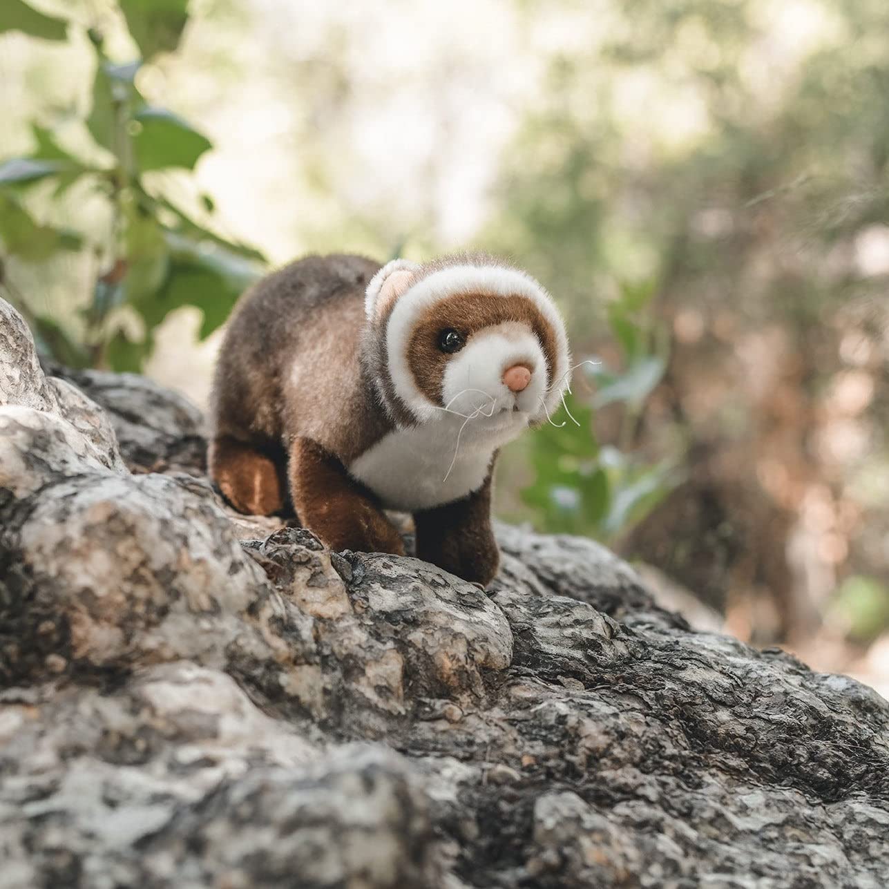 Wildlife Tree 12 Inch Stuffed Black-Footed Ferret Plush Animal Kingdom Collection