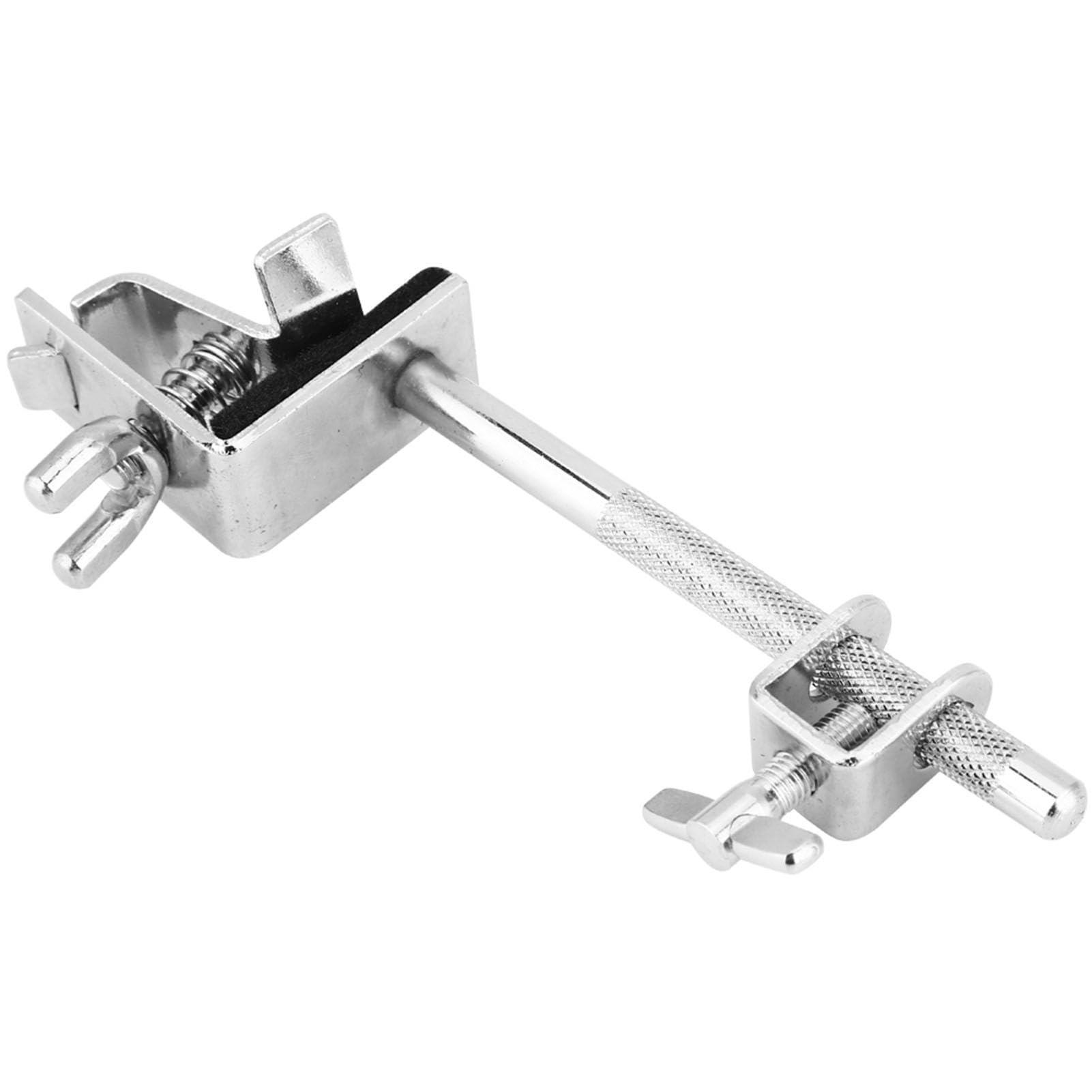 Drum Cowbell Mount Holder Clamp, Cowbell Clamp Durable Standard Drum Kit Clamp Up or Down Adjustment for Drums
