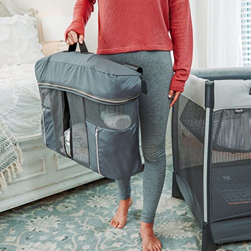 Chicco Lullaby Zip All-in-One Portable Playard - Springhill | Black