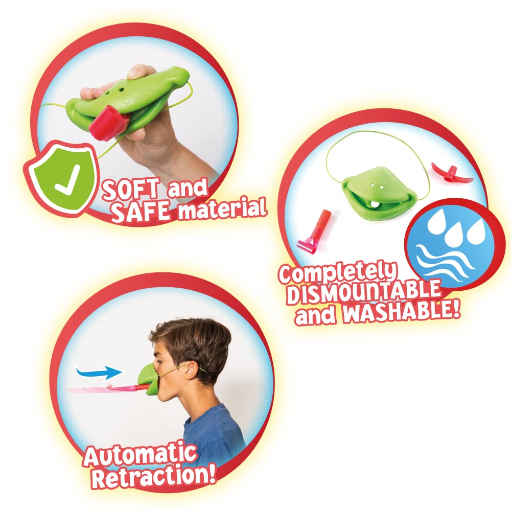 TIC TAC Tongue Game, Be Quick to Lick The Bugs, Chameleon Game, Ages 4+, Family Games, Memory Game, Fun Games, Toys for Boys, Party Games