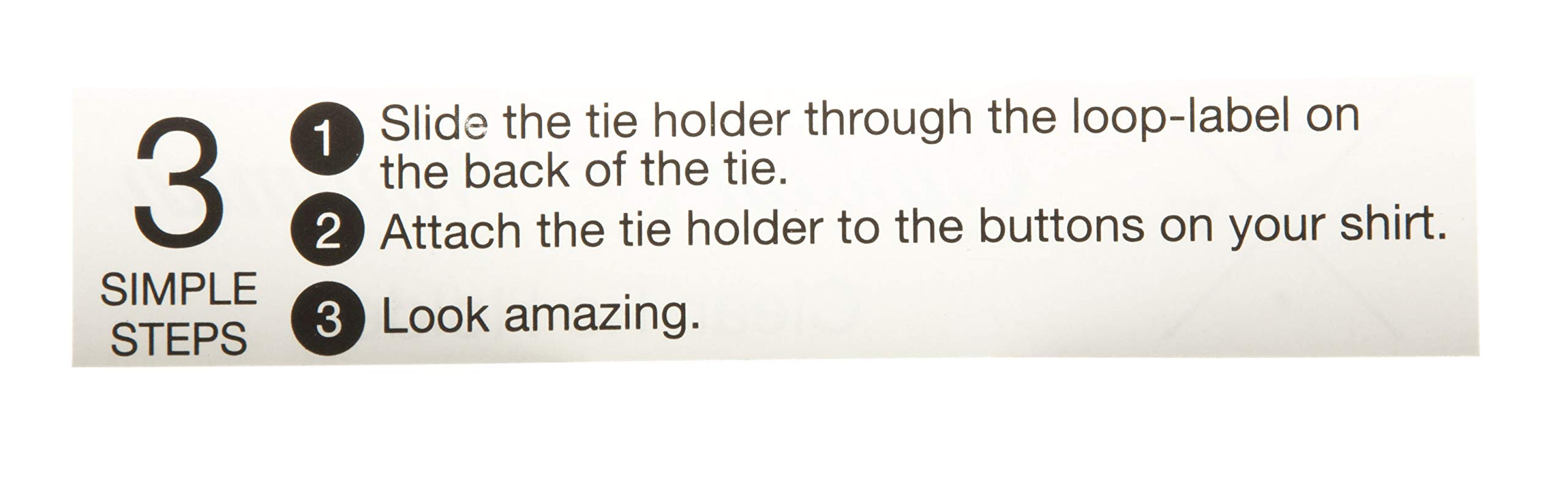 Tie Buddy - Invisible Tie Holder - 5 Pack - Better Than A Tie Clip